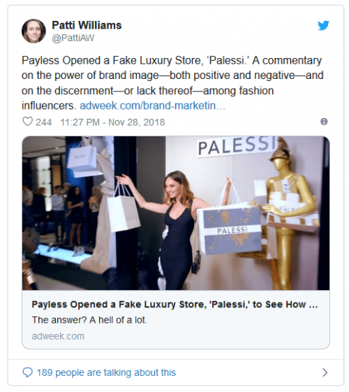 Payless becomes Palessi to prove point in new advertising campaign ...